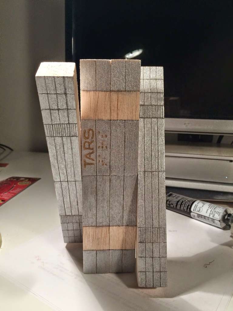 How to Make: Interstellar TARS and CASE Action Figures - Tiff Stuff