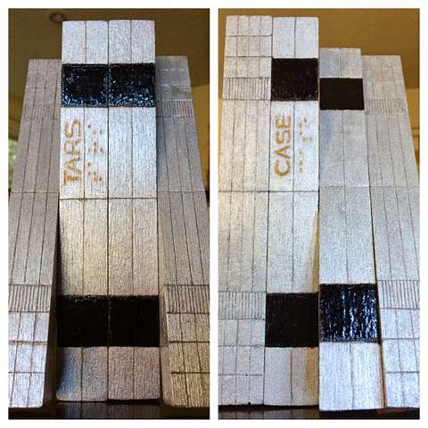 How to Make: Interstellar TARS and CASE Action Figures - Tiff Stuff